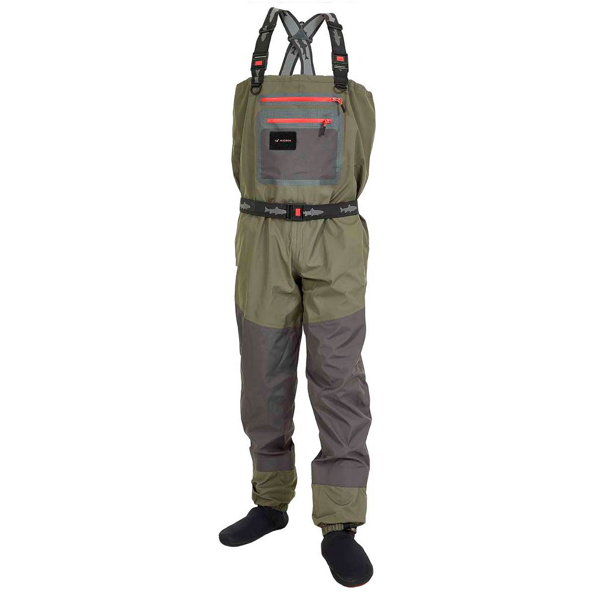 JMC Hydrox Evolution Stocking Foot Waders - Negozio di pesca online Bass Store Italy